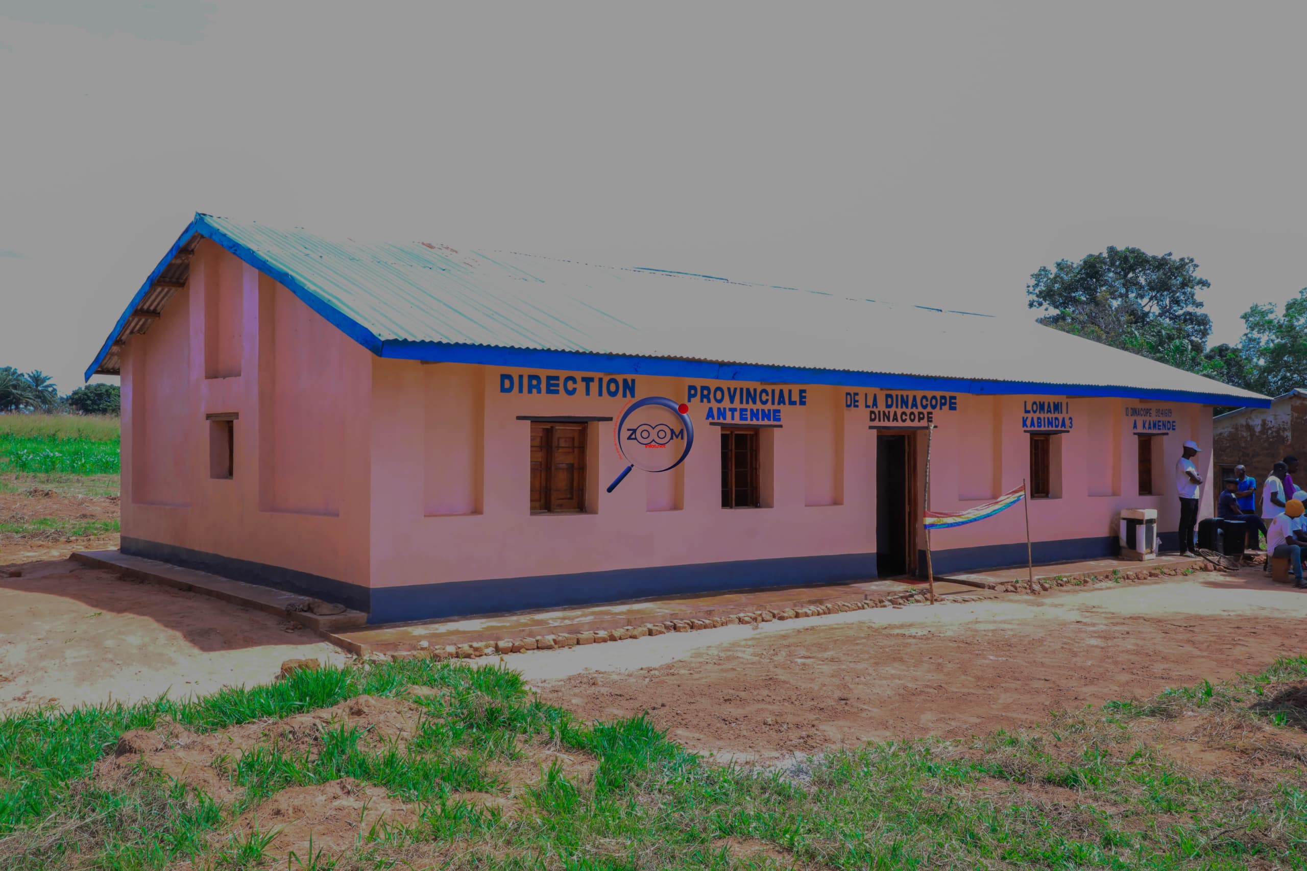 Lomami : Inauguration du nouveau bâtiment de l’antenne DINACOPE Kabinda ...